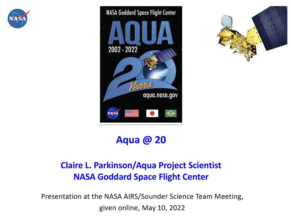 Presentations | Aqua Project Science